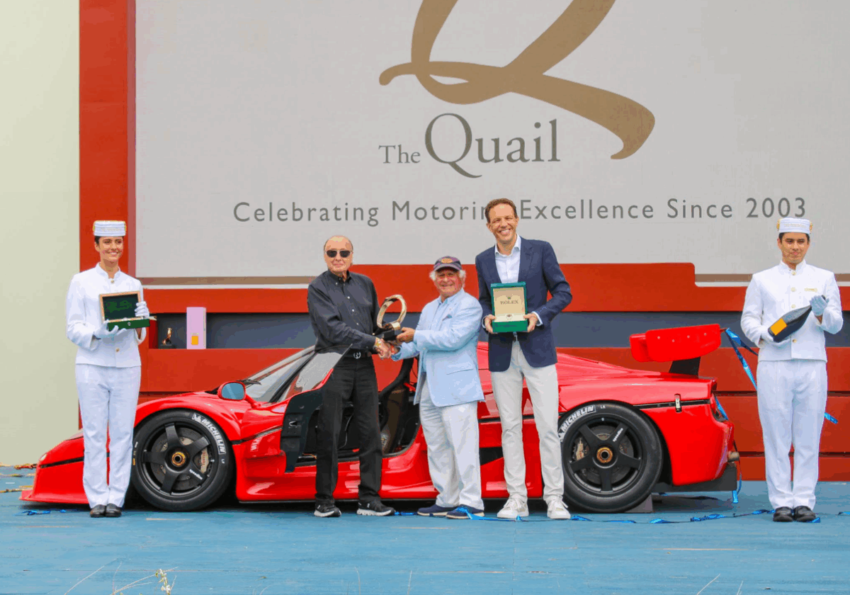 Ferrari F50 GT crowned Best of Show at The Quail, A Motorsports ...