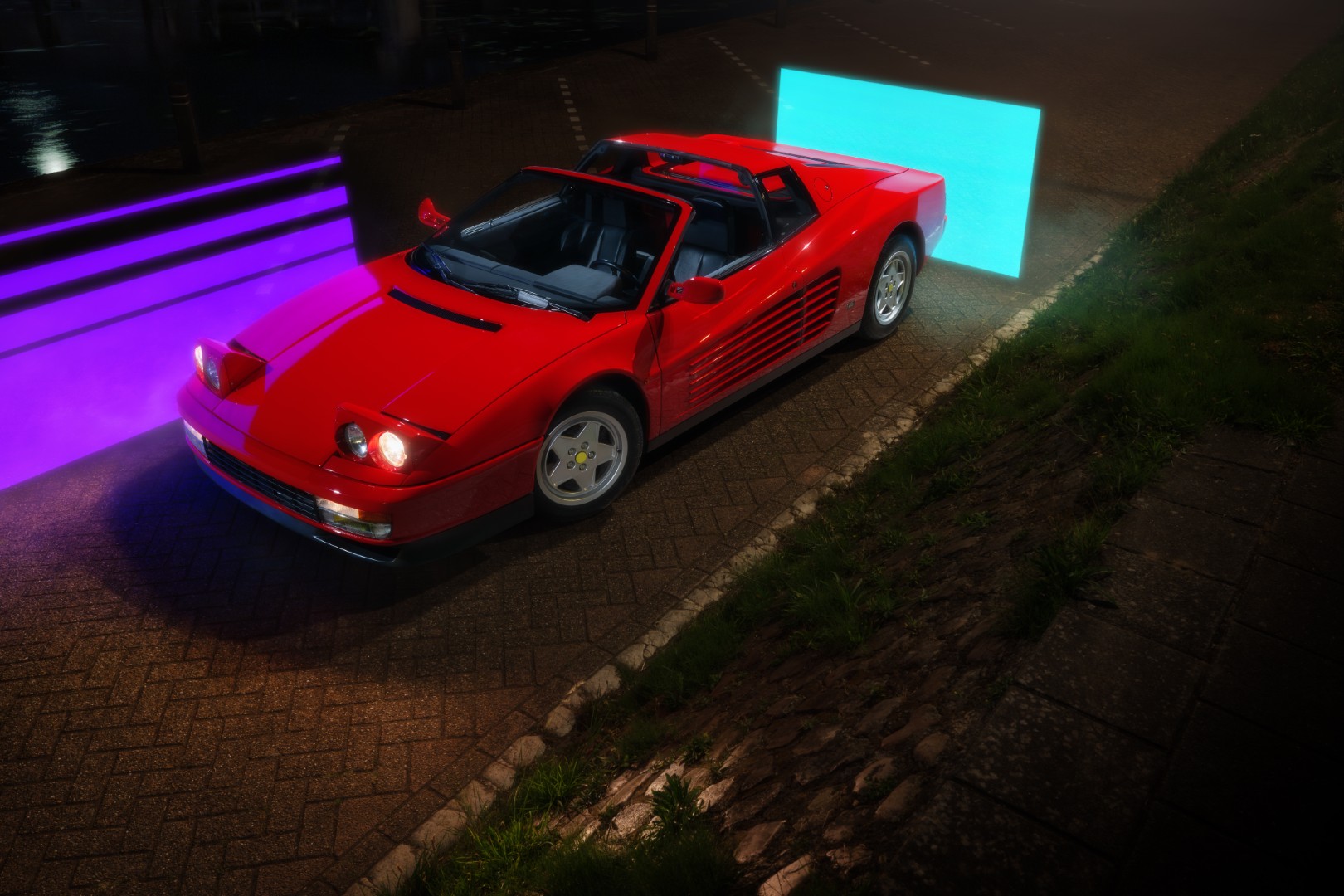 Niels Van Roij Design debuts Targa-top Testarossa - Octane Magazine