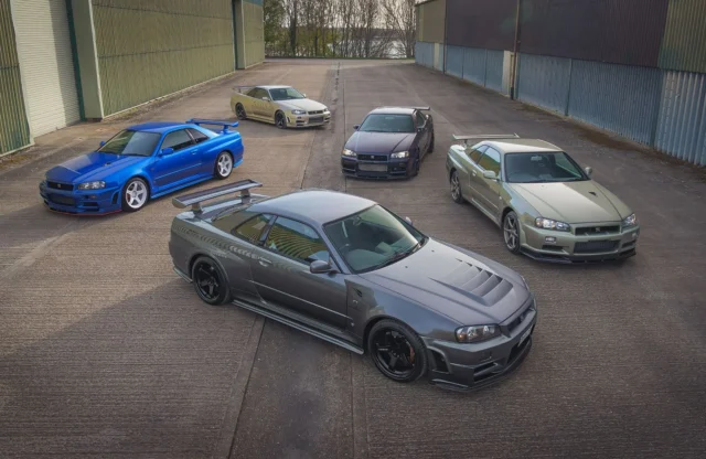 'Ultimate R34 Skyline GT-R Collection' heads to Villa d'Este auction ...